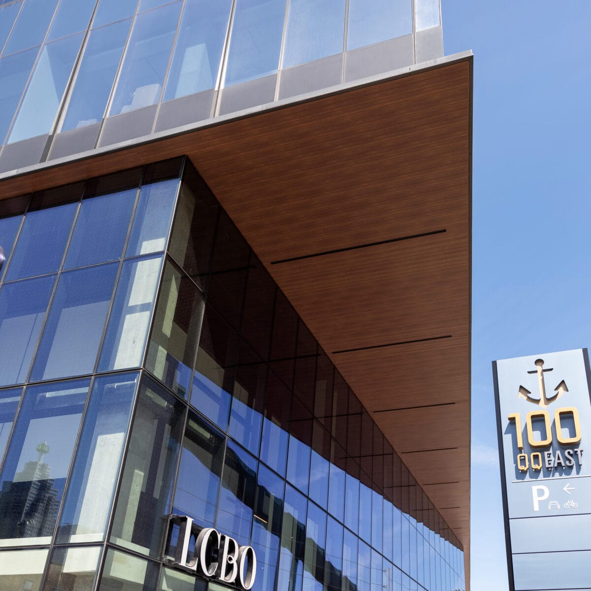 100 Queens Quay, Exterior – Riverside Group